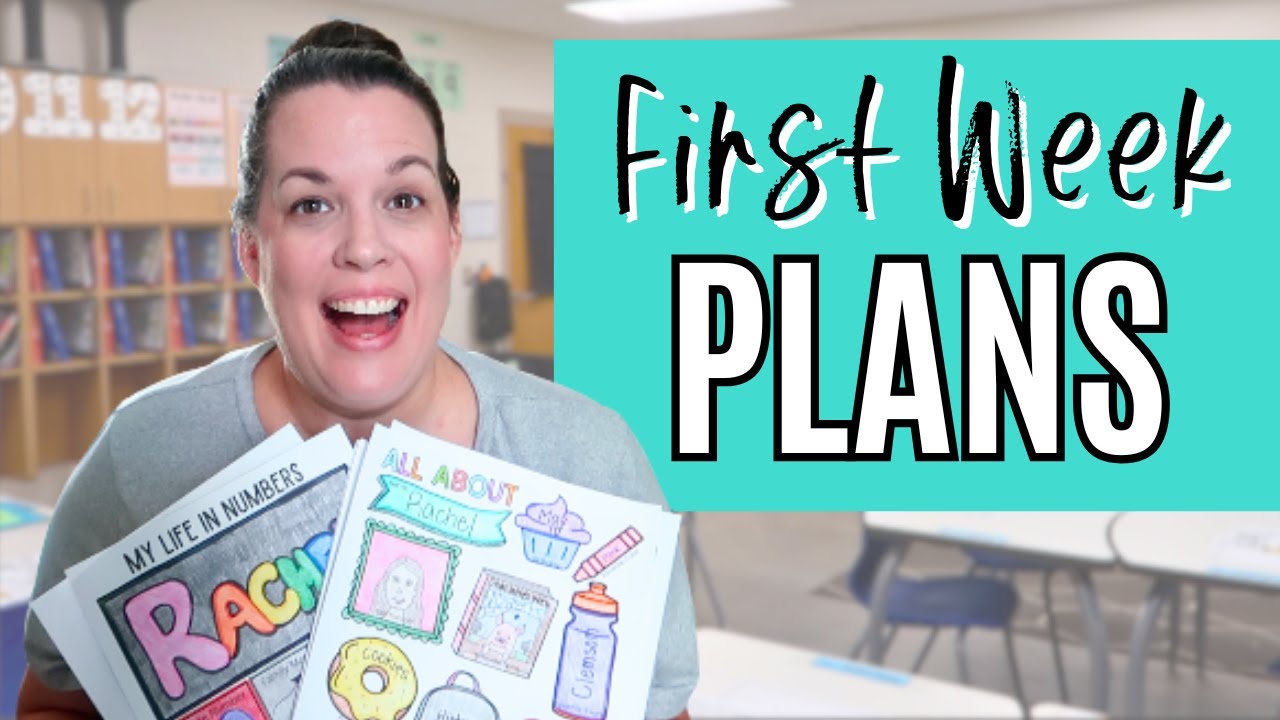 See My Actual First Week Lesson Plans for 4th Grade! - YouTube