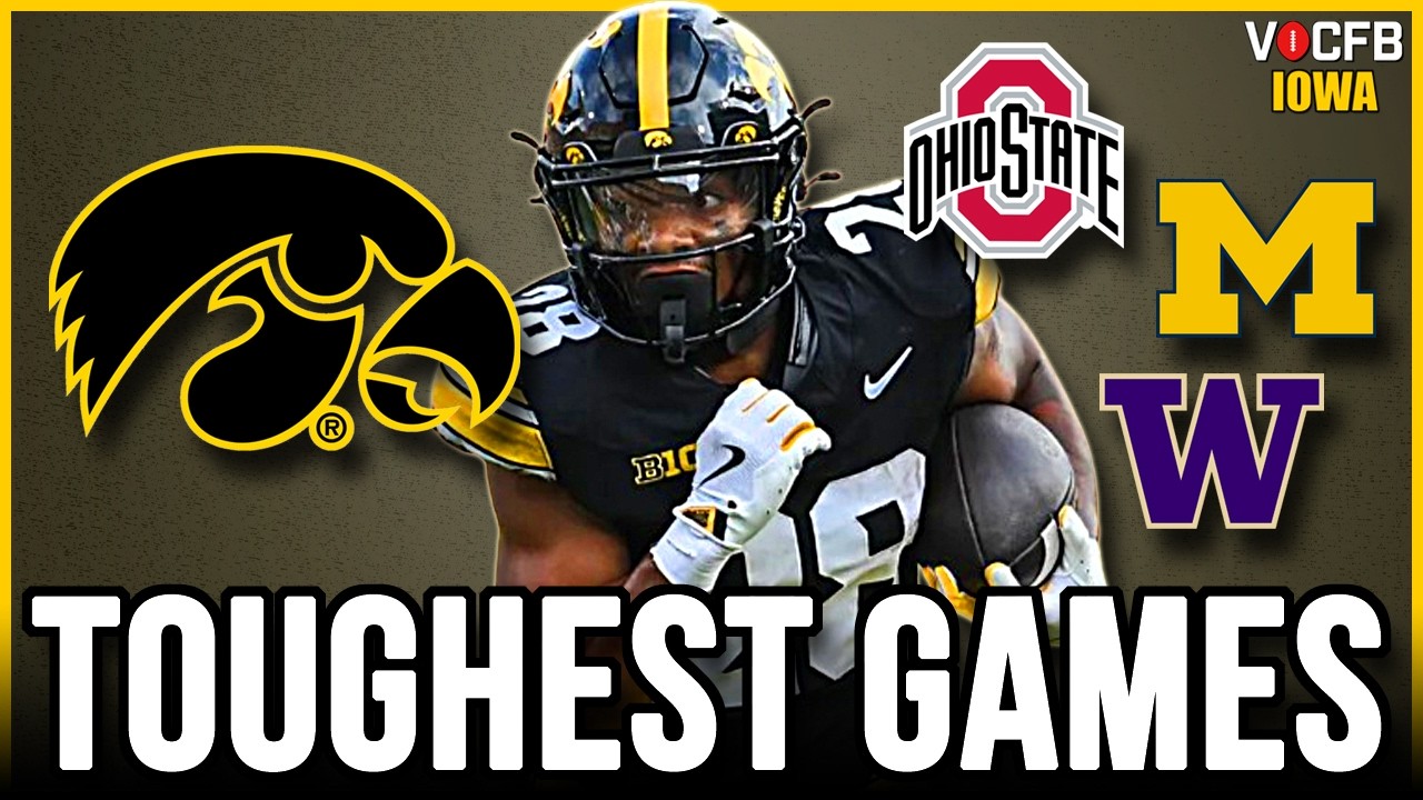 Ranking Iowa's 3 Toughest Games in 2026... Can Hawkeyes Shock Ohio ...