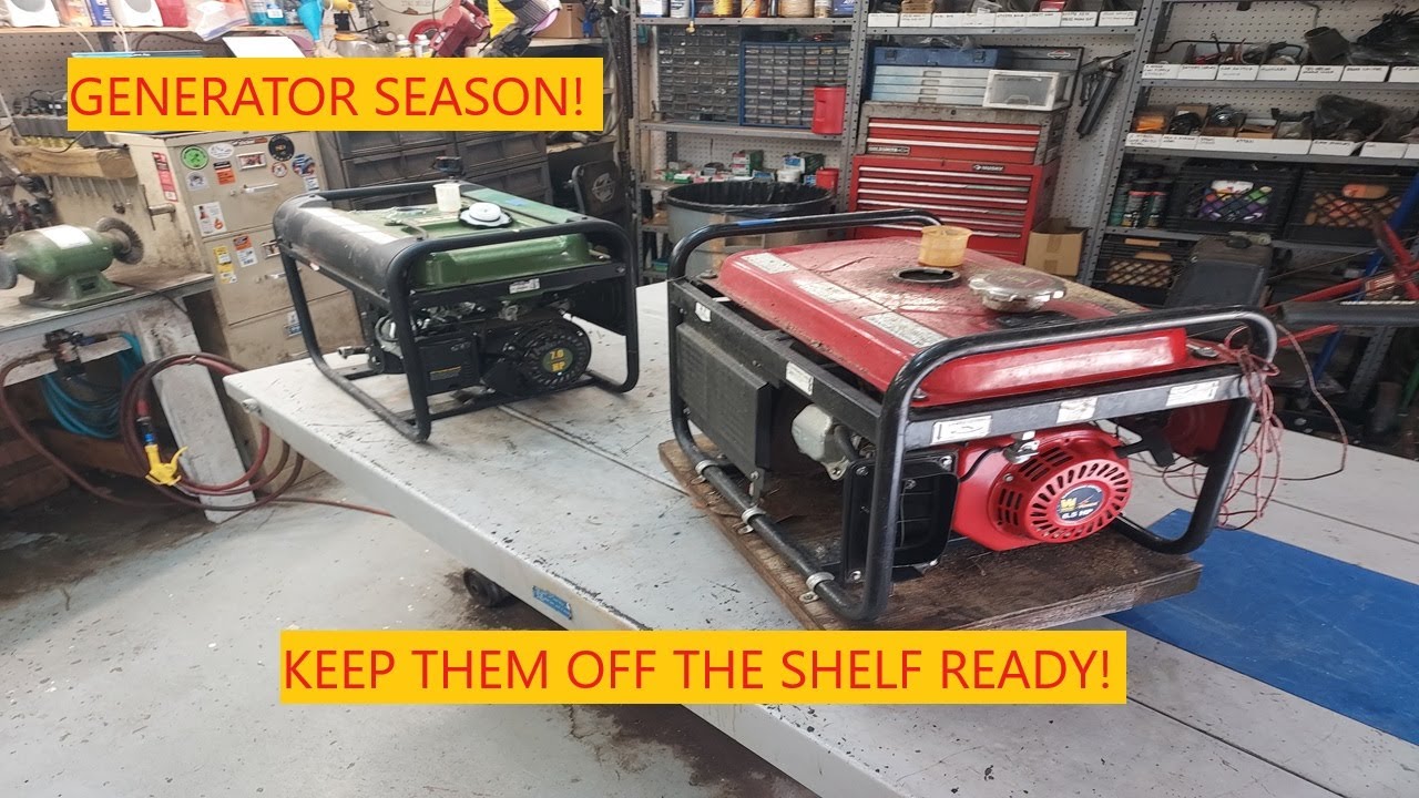 Generator Season! | Don't Let Them Sit With Fuel In Them! - YouTube