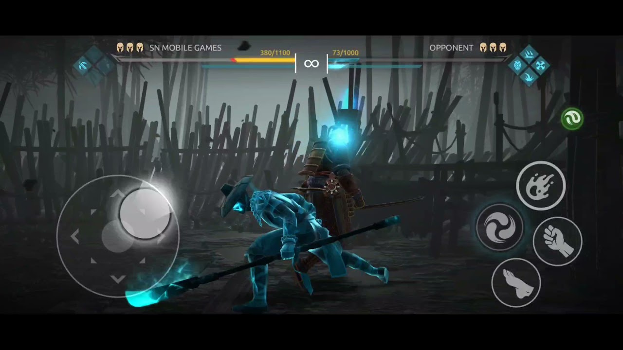 Shadow fight 4 mobile game Play (SF4-v1) - YouTube