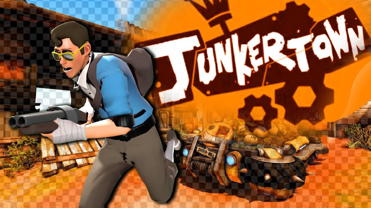 TF2 - Overwatch Map In TF2 (JunkerTown) How Well Does It Work? - YouTube