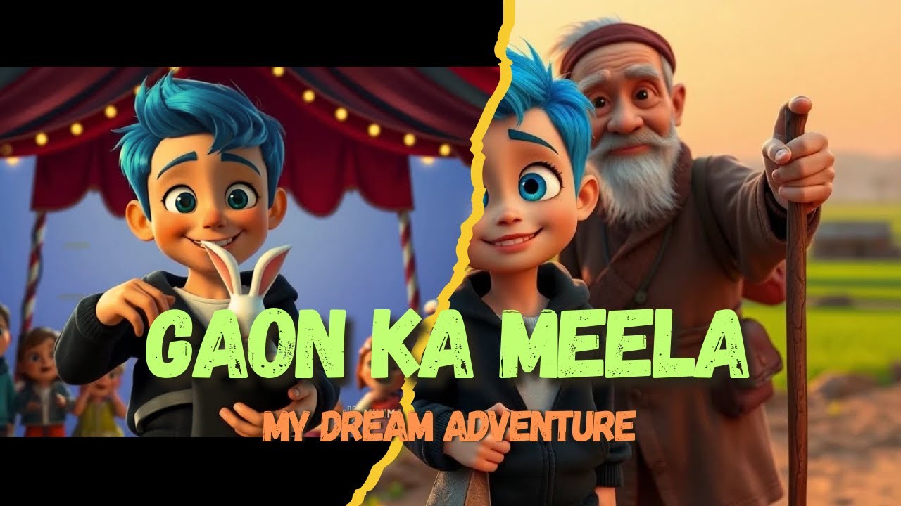Gaon ka meela#cartoonforkids#cartoon#amoral story# - YouTube