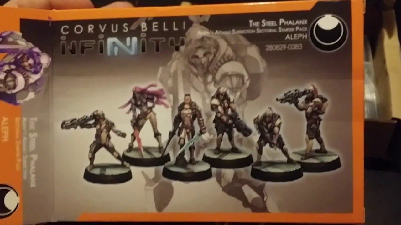 Unboxing Infinity The Steel Phalanx - Aleph 280829-0383 - YouTube