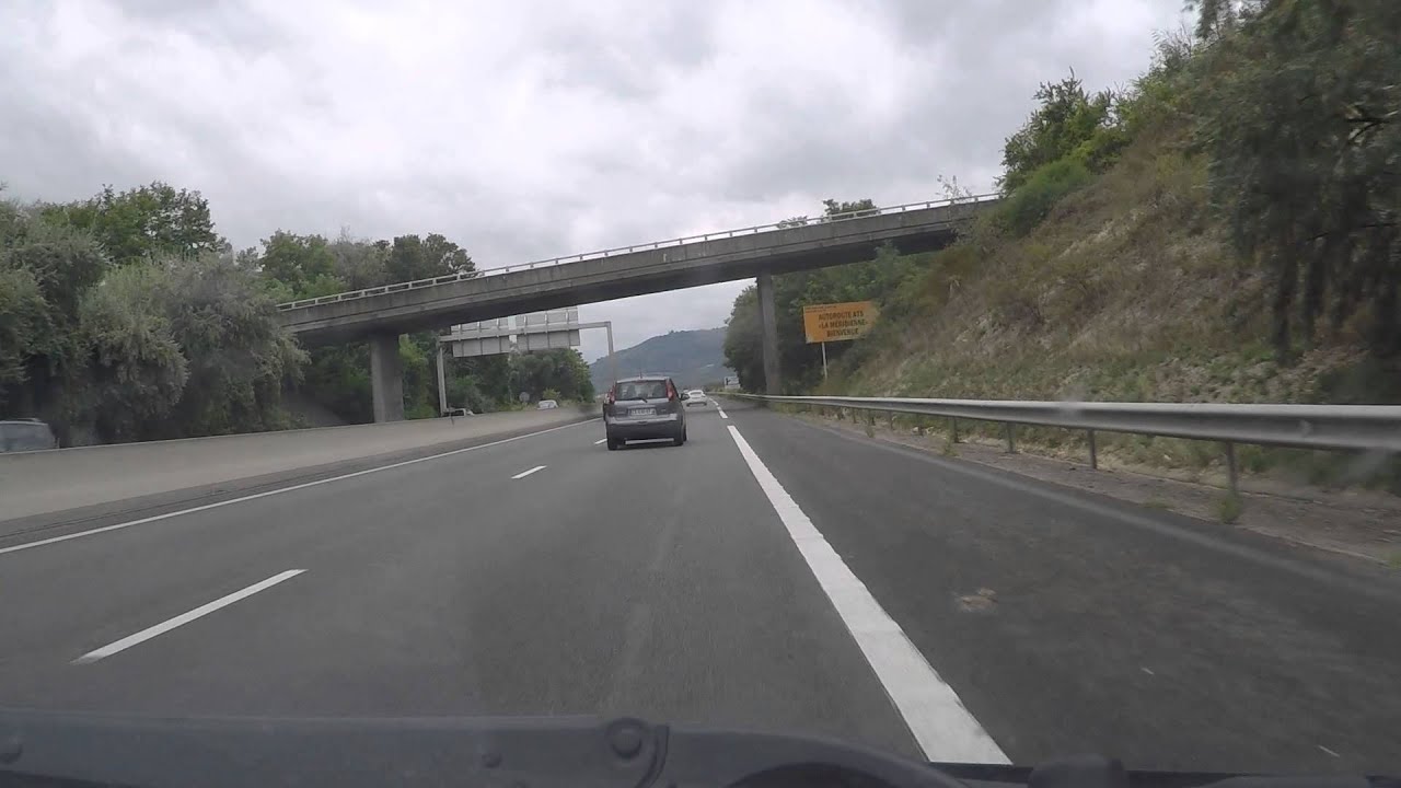 France by Autoroute - A75 la Méridienne Clermont-Ferrand - J1 to J5 ...