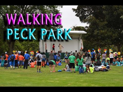 Walking Peck Park in Los Angeles Area - #PeckPark #4K - YouTube