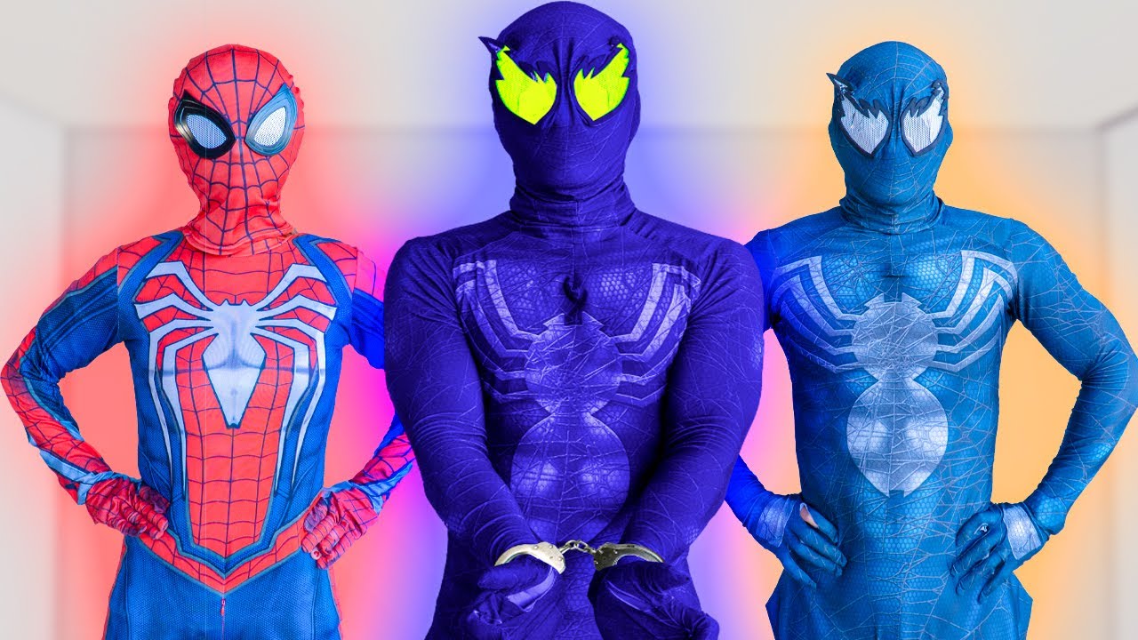 Hulk, SPIDER - MAN, BAD SPIDER -MAN VS BAD GUYS By AVG BigGreen TV ...