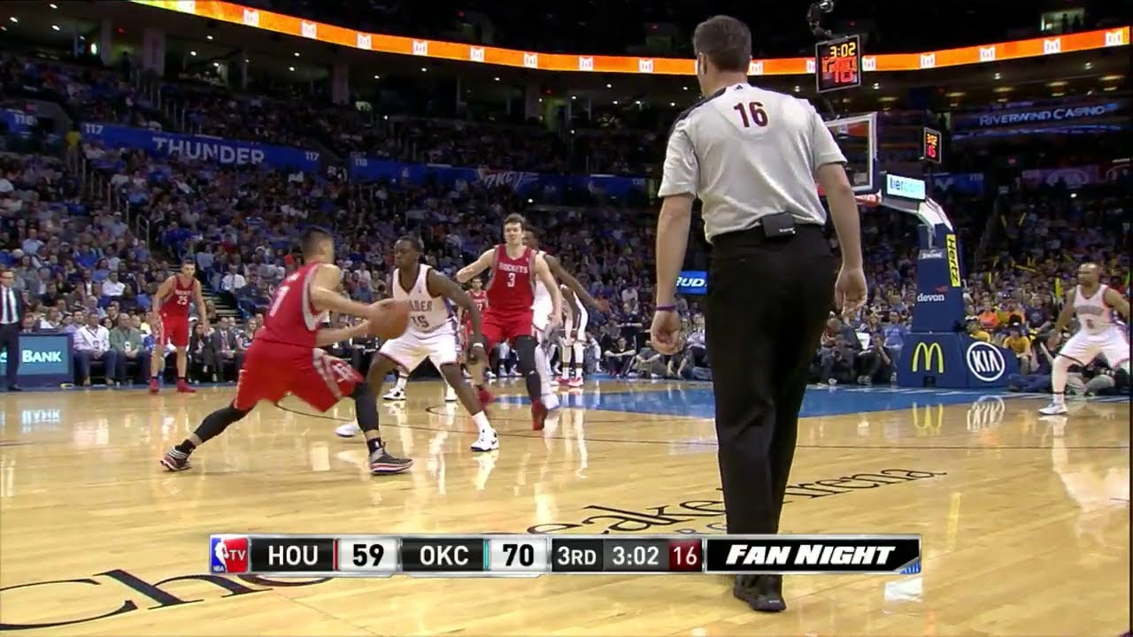 Jeremy Lin @ Oklahoma City Thunder 11 March 2014 - YouTube