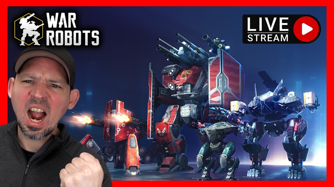 War Robots Live Time Drops | WR Champion League Gameplay Live - YouTube