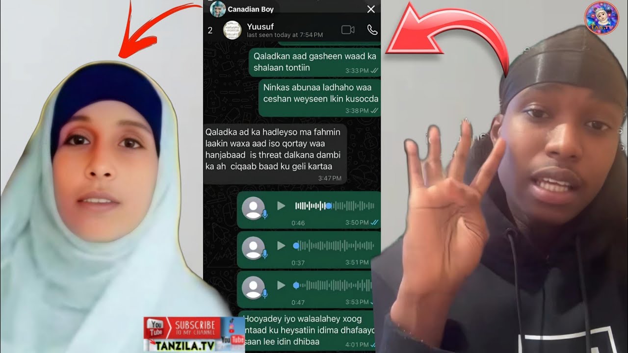 CANADIAN BOY OO NINKA HOOYADISA CAWIYE OO WHATSAPP OO FARIN KA QOREY OO ...