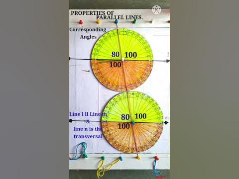 properties of parallel lines - Maths working model. ACVM Maths lab ...