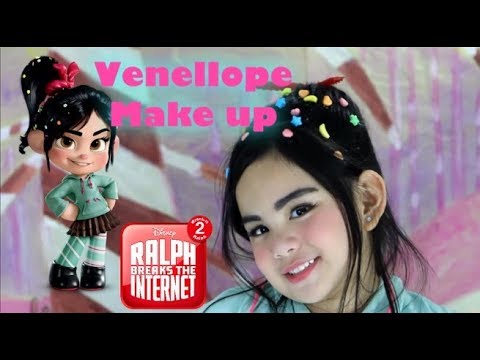 Ralph Breaks the Internet | Vanellope Von Schweetz make up tutorial ...