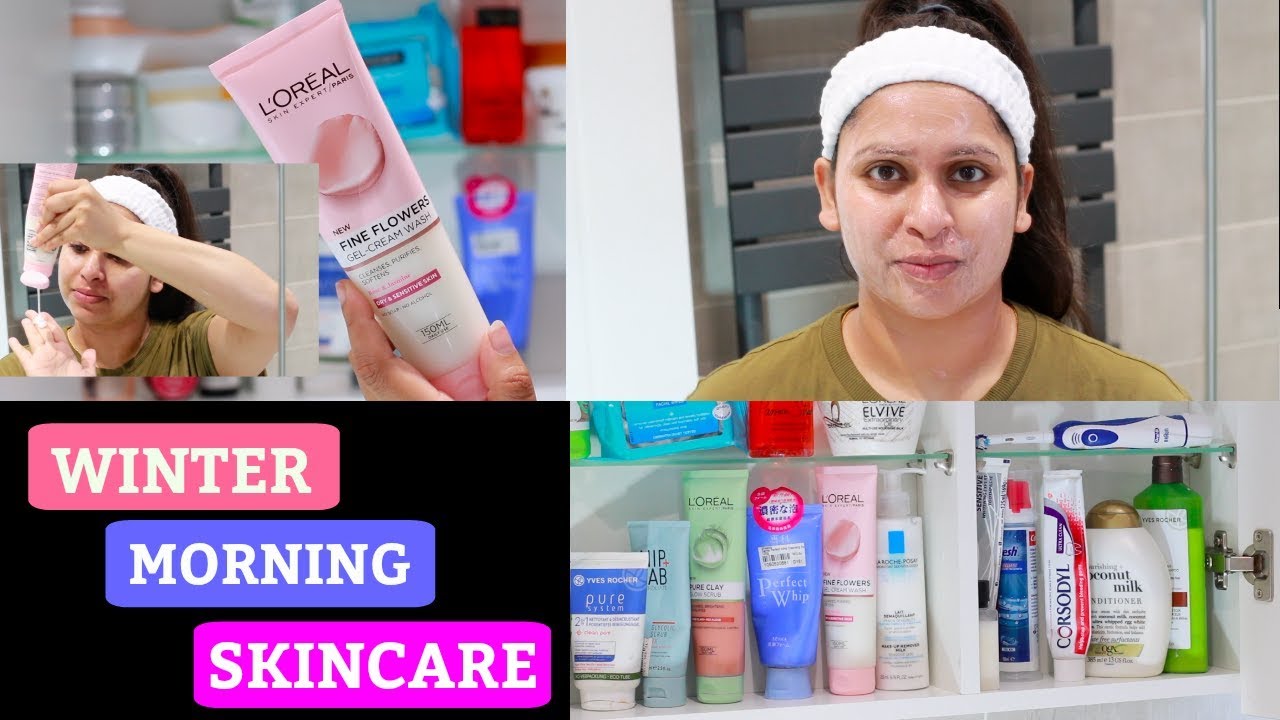 MY WINTER MORNING SKIN CARE ROUTINE | FOR ALL SKIN AND AGE - YouTube