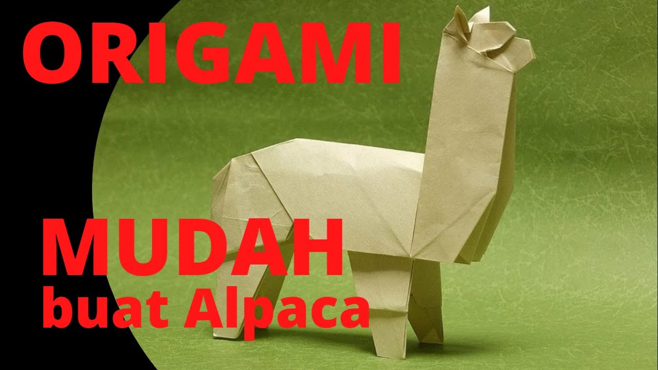 Cara Buat Origami Alpaca dengan Mudah | Cara Membuat Origami Alpaca ...