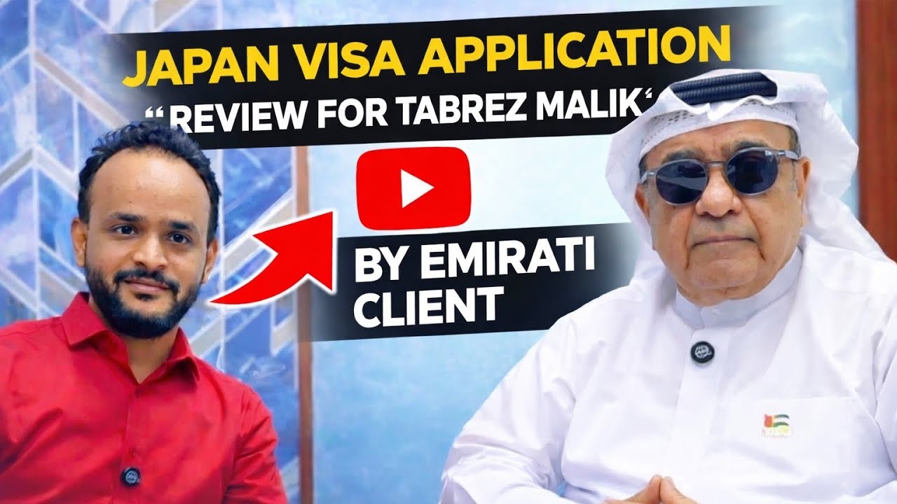 Japan Visa Application from Dubai 2026 | Review by UAE National Client ...