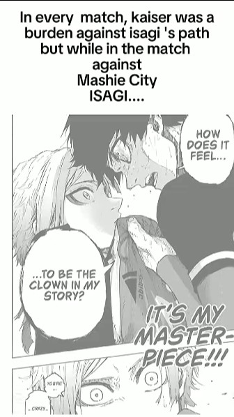 How it feels to be the clown in my story - ISAGI YOICHI #anime # ...