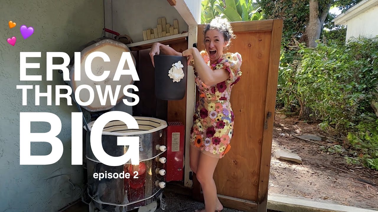 THROWING A THREE-PART POT // throwing BIG pottery // plant pot tutorial ...