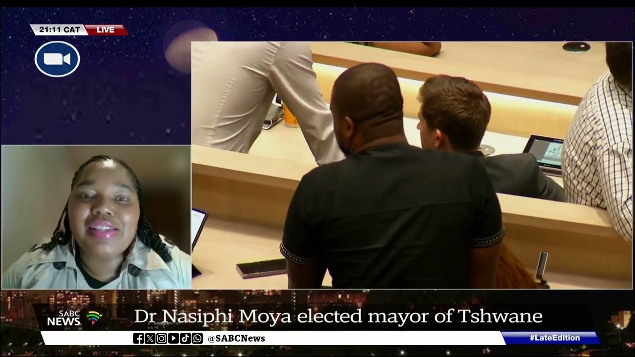 ActionSA's Dr Nasiphi Moya elected Tshwane Mayor: Asanda Ngoasheng weighs in - YouTube