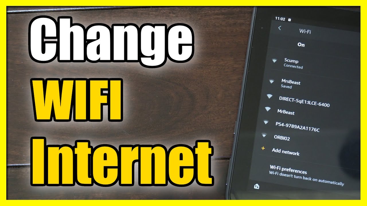 How To Change WIFI Internet On Amazon Fire HD 10 Tablet Fast Tutorial how-to-change-wifi-internet-on-amazon-fire-hd-10-tablet-fast-tutorial