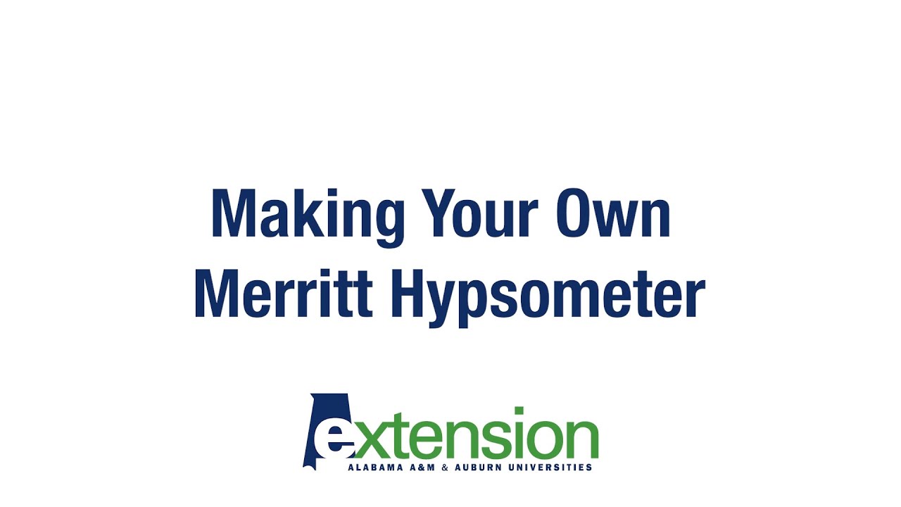 B_2 Making Your Own Merritt Hypsometer - YouTube