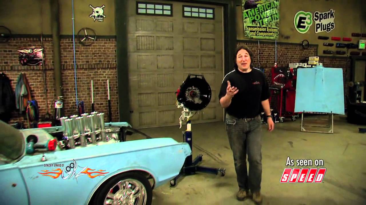 Stacey David's GearZ American Powertrain - X-Factor Cross Member - YouTube