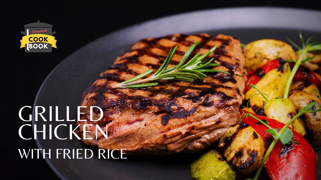 Grilled Chicken with Rice - YouTube