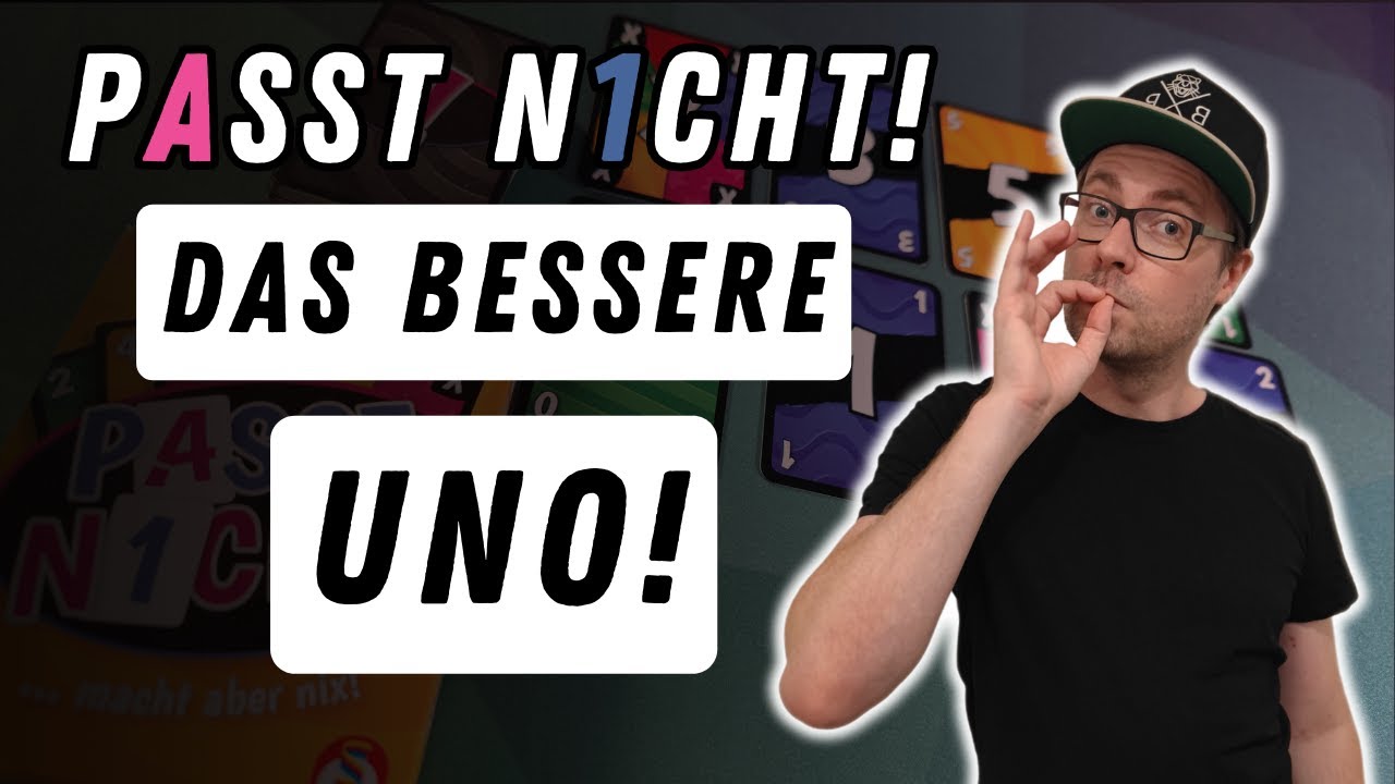 Passt Nicht! - Regeln und Fazit Der Uno Killer!....Hoffentlich! - YouTube