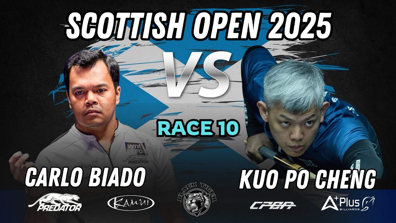 Carlo Biado VS Kuo Po Cheng | Winner Qualification | Race 10| Scottish ...