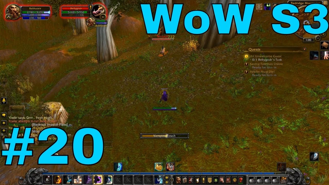 World of Warcraft S3 Part 20: Legendary Belly Grub - YouTube