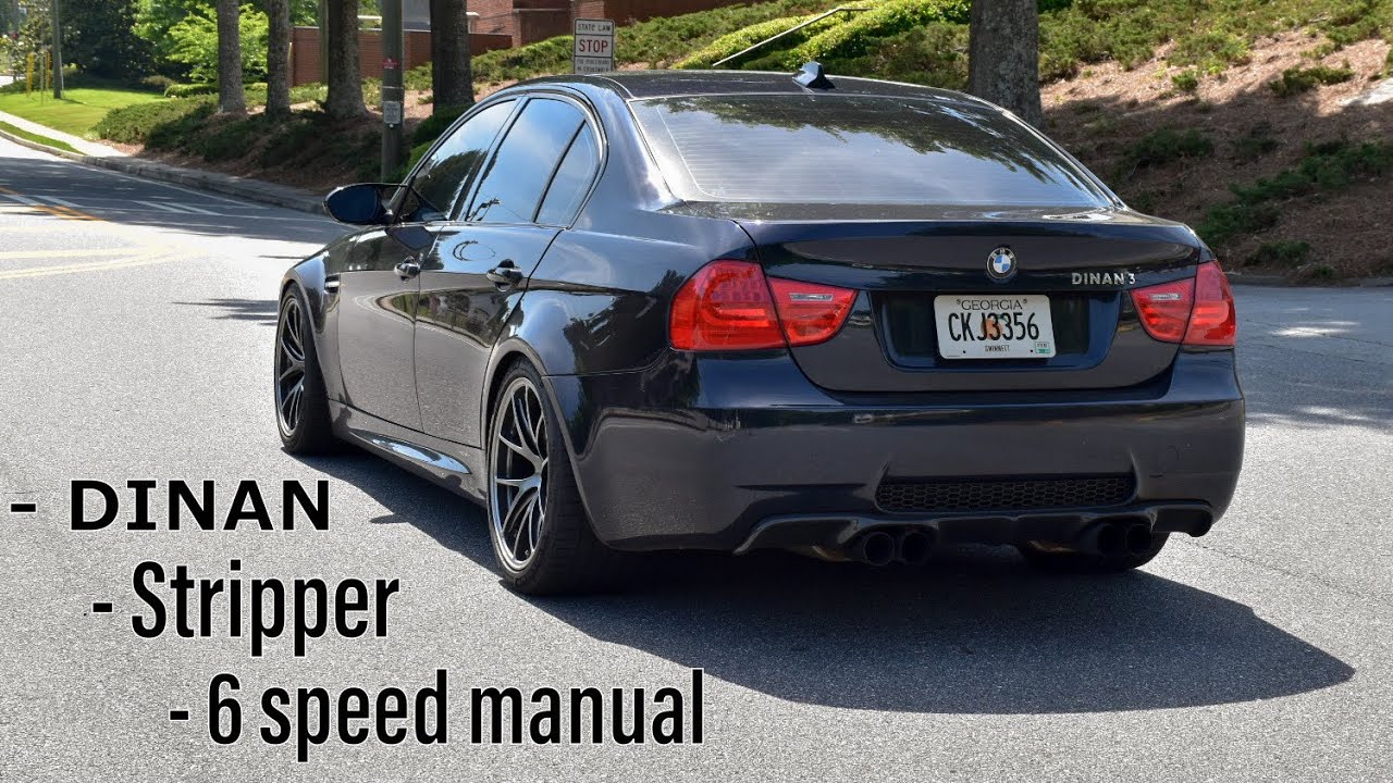 LOUD Dinan BMW E90 M3 with Becker catless X pipe | Flybys, revs, POV ...