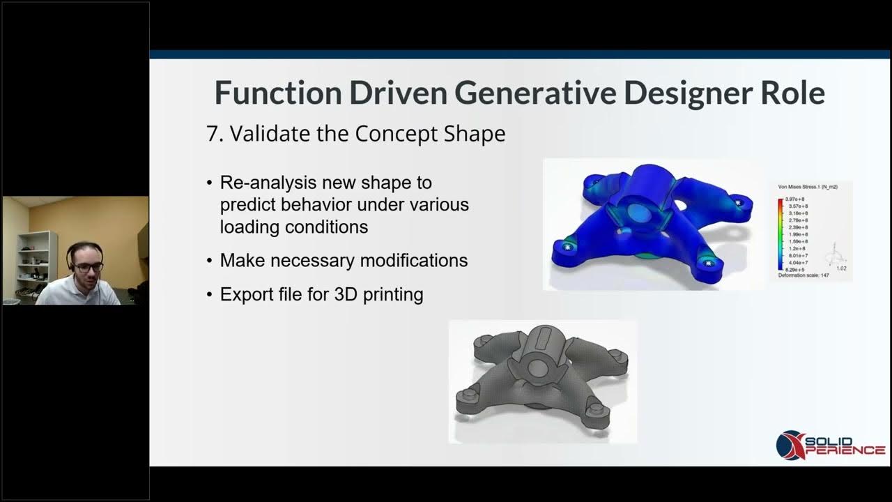 Function Driven Generative Design in the 3DEXPERIENCE platform - YouTube