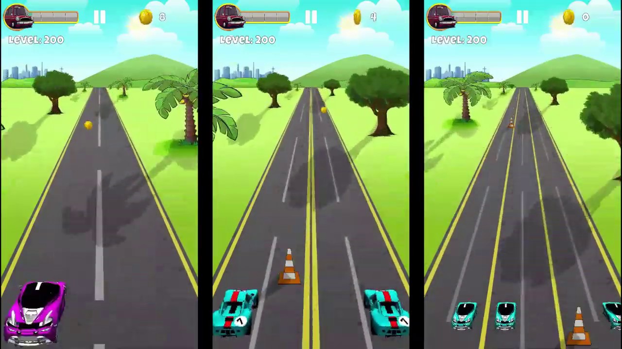 Highway Car Drive - Fun Car Race - YouTube