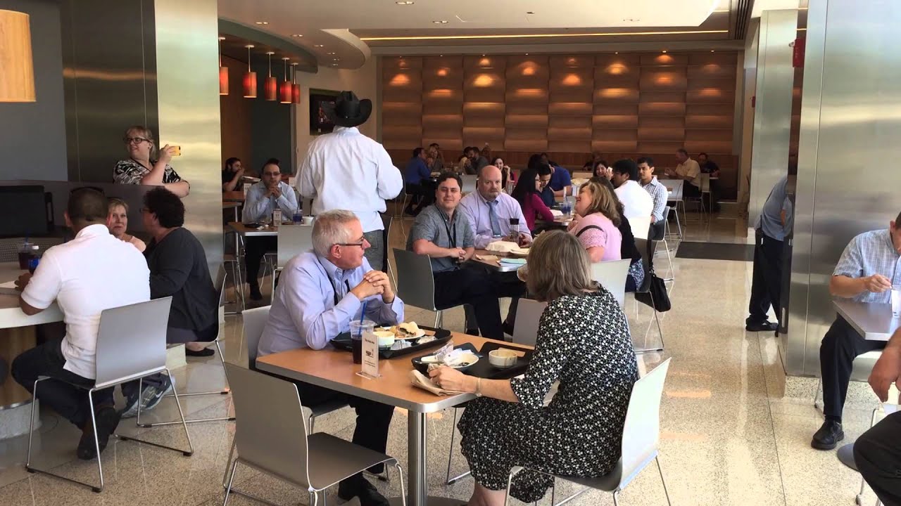 Chef sings On Broadway at CalSTRS Waterfront Cafe - YouTube