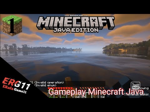 Berpetualang di dunia baru!! - Gameplay Minecraft Java Indonesia Part 1 ...