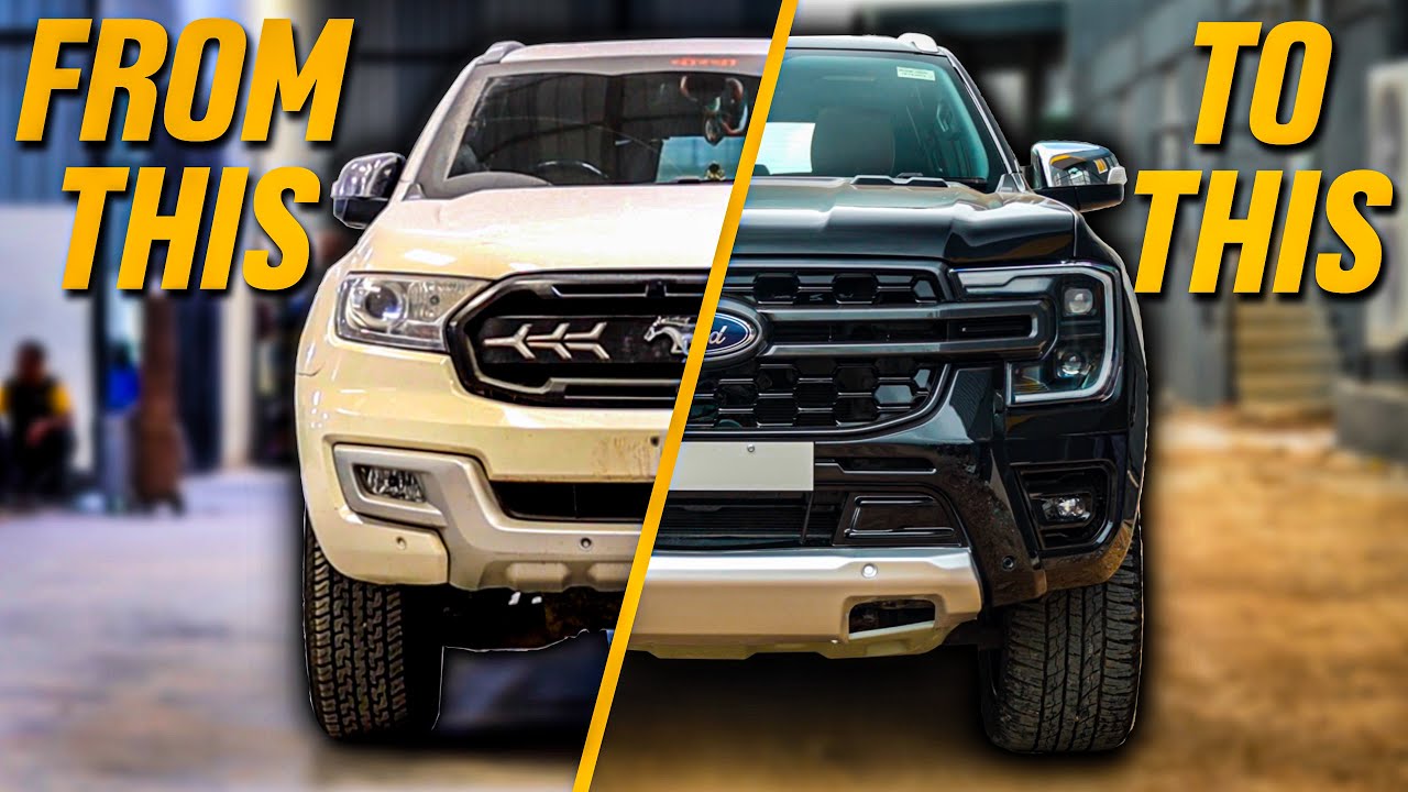 2017 Ford Endeavour converted to Ford Everest: Epic Tranformation 🔥 ...