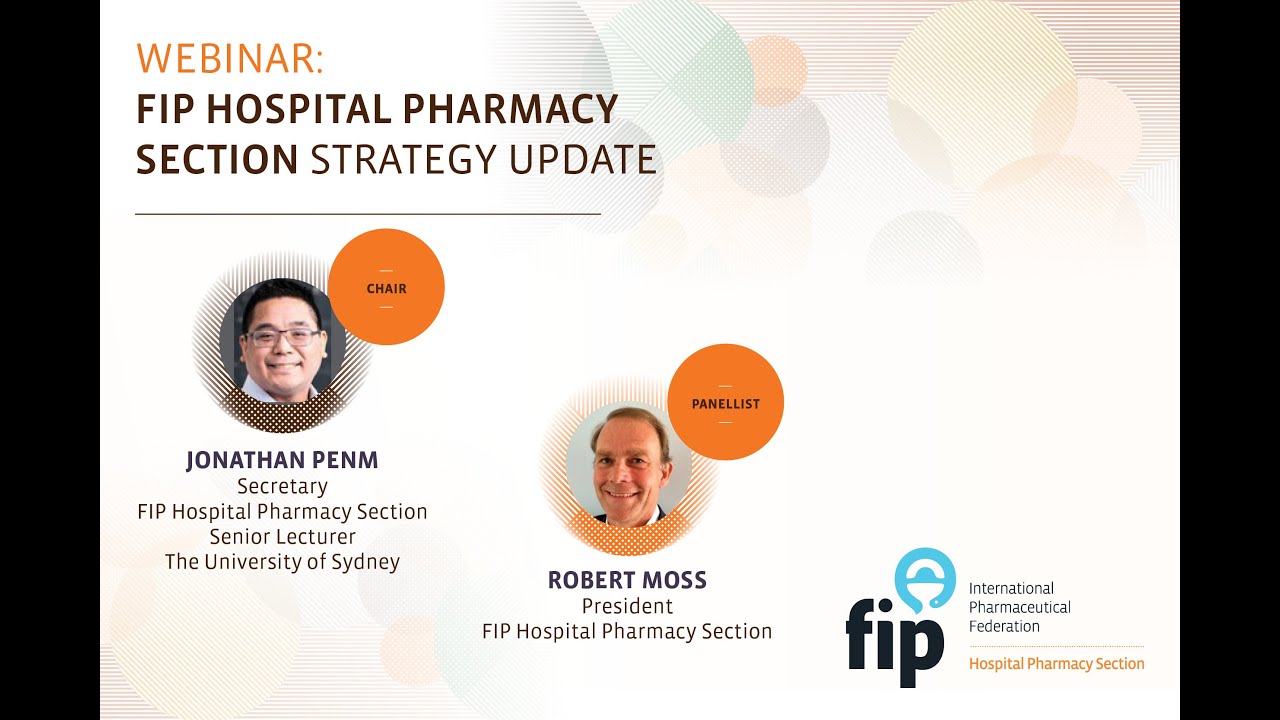 FIP Hospital Pharmacy Section Strategy Update - YouTube