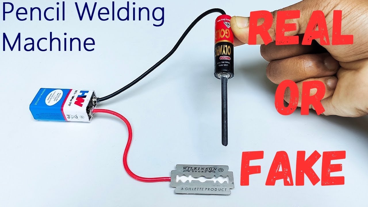 How To Make Pencil Welding Machine|Real or Fake|Er Suraj 12| - YouTube