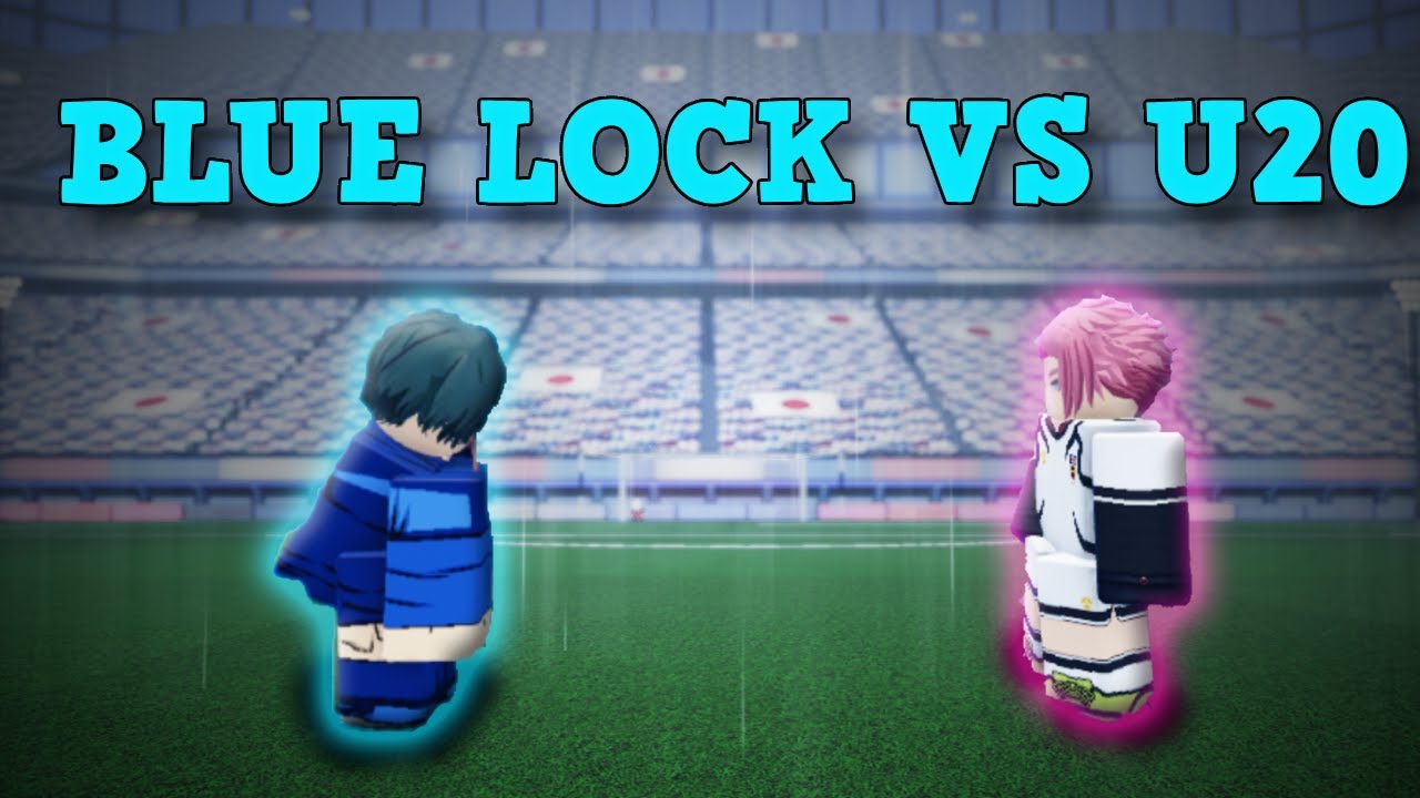BLUE LOCK VS U20 In AZURE LATCH - YouTube