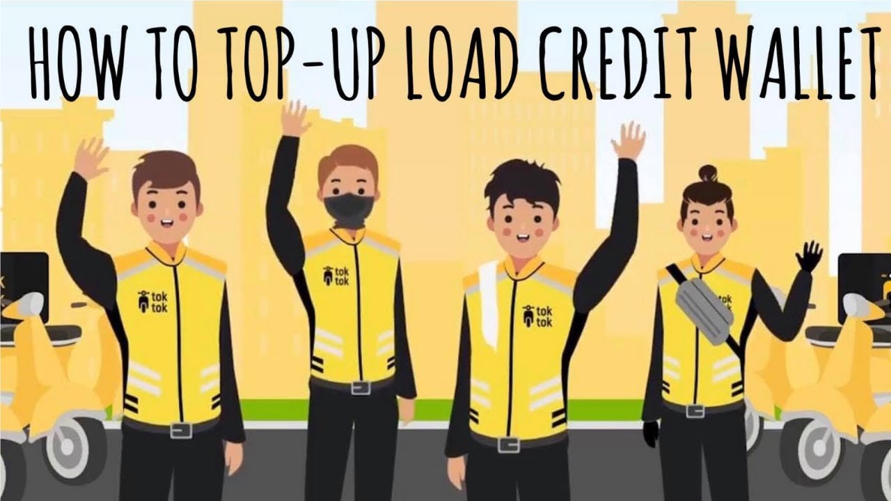 HOW TO TOP UP LOAD CREDIT WALLET AS TOKTOK OPERATOR - YouTube