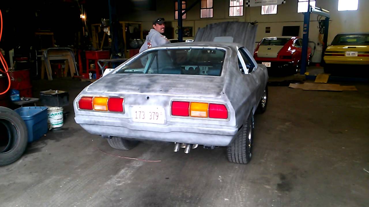 76 Mustang II Cobra II In Construction - YouTube