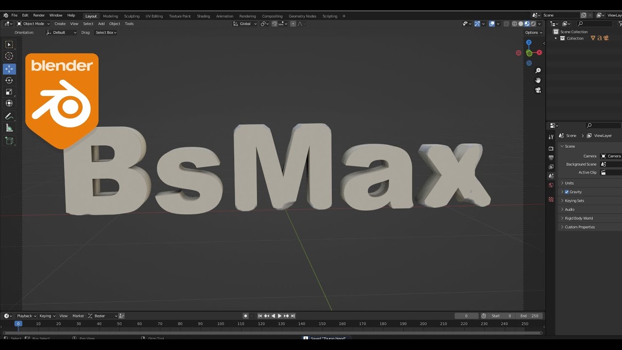 How to Download and Install BsMax Blender Add-on - YouTube