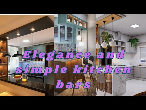 "Elegance and Simplicity: Kitchen Bars that Redefine Style" - YouTube