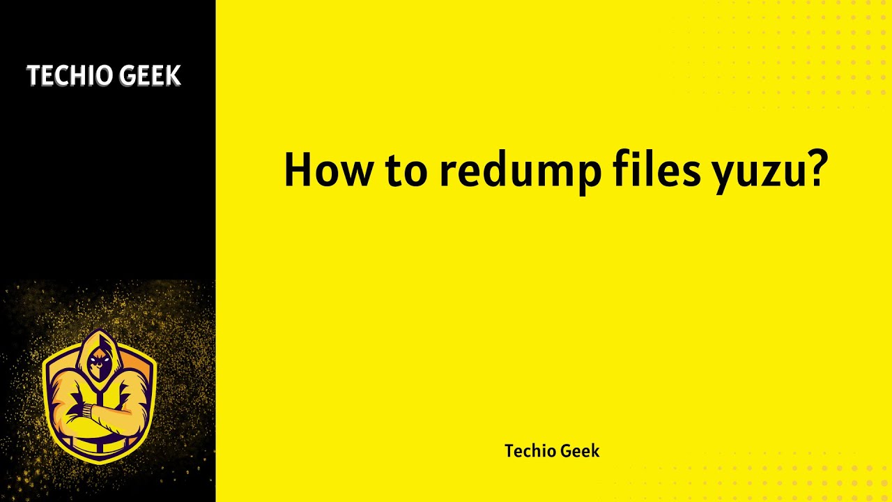 Top Gaming Expert Reveals BEST Way to Redump Files on yuzu - YouTube