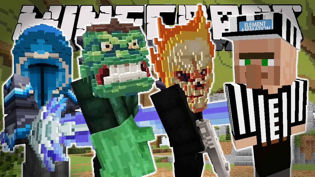 SUPER SMASH BROS IN MINECRAFT | Smash Heroes Minigame - YouTube