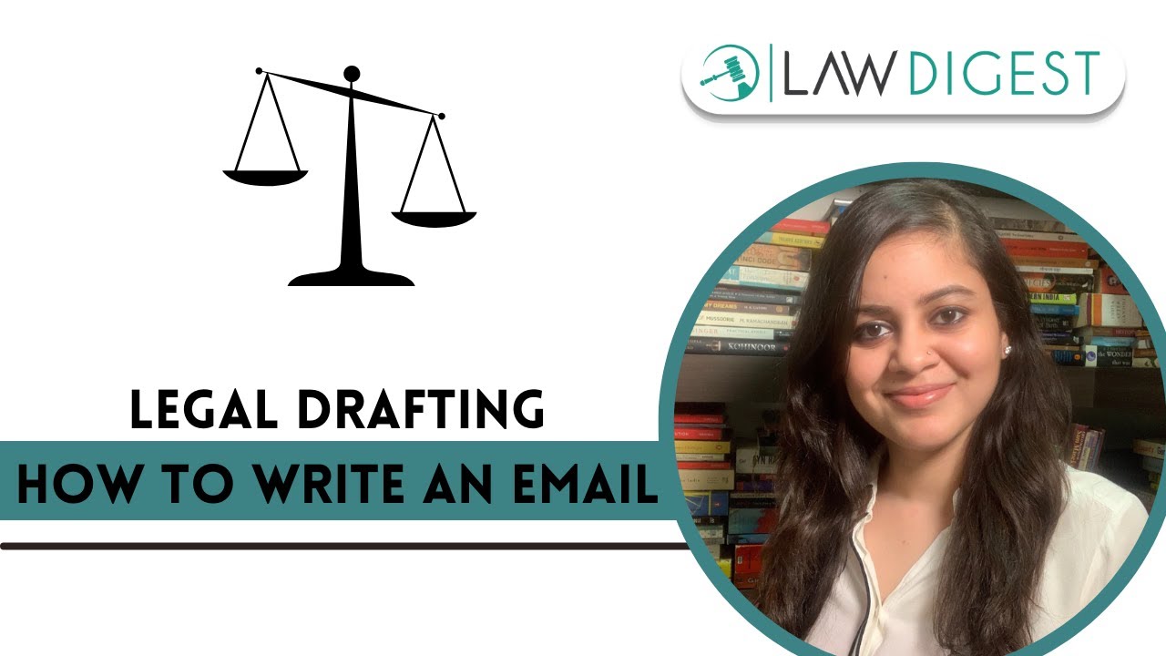 Legal Drafting Basics | How to write an email - YouTube