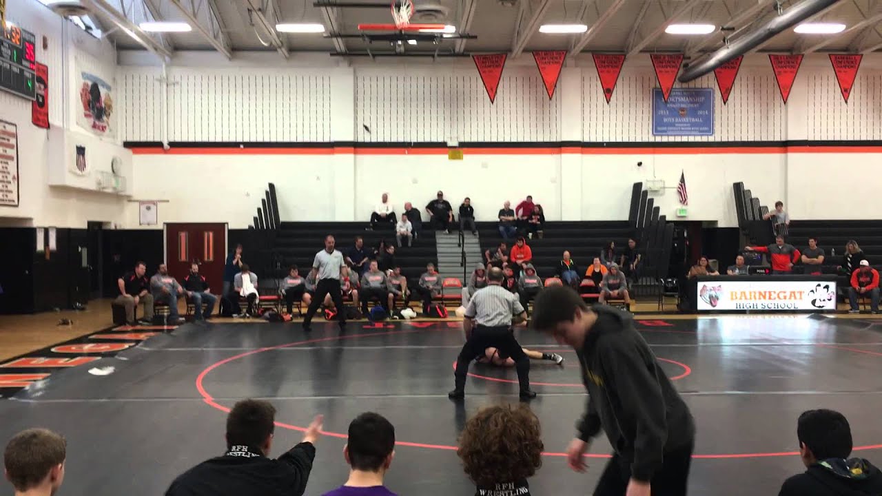 58 Second Technical Fall NJ HS Wrestling - YouTube
