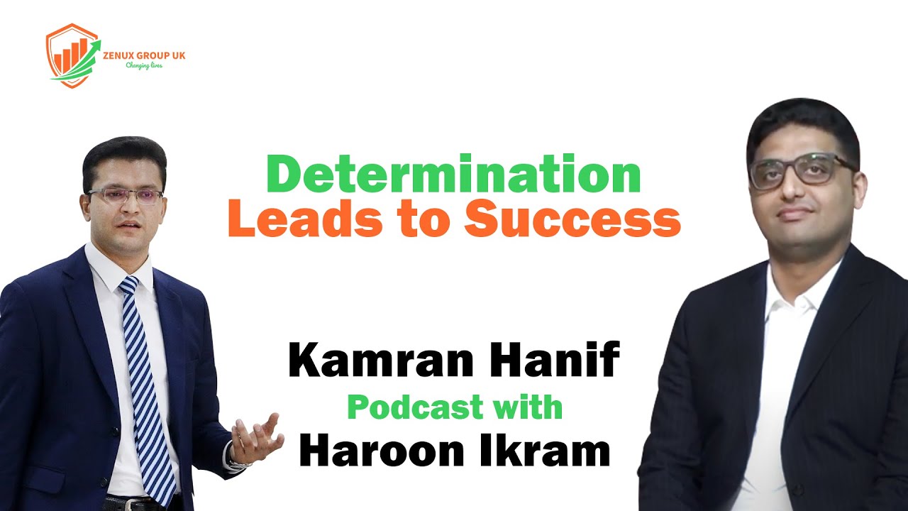 Determination Leads to Success by Kamran Hanif - Podcast with Haroon ...