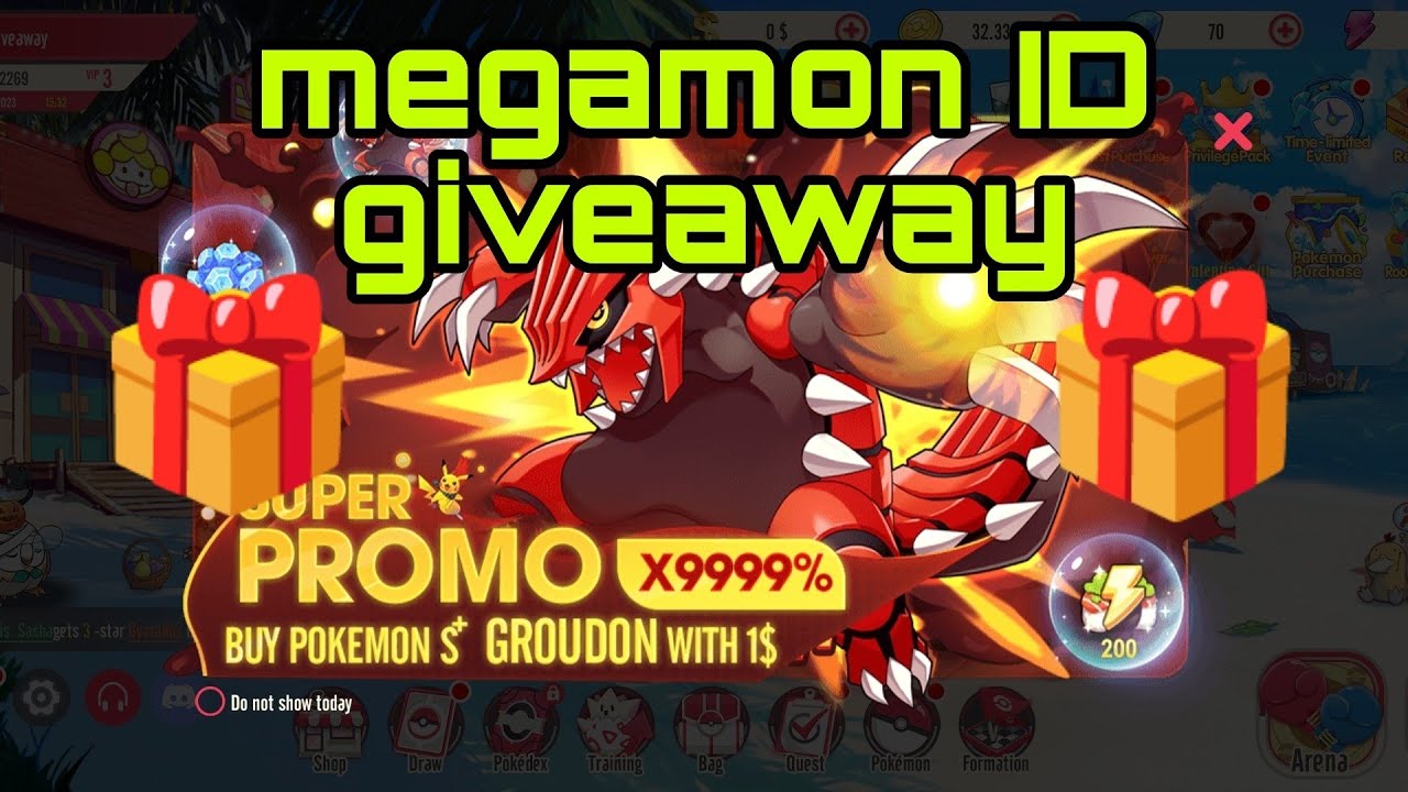 megamon gift code 🎁 #megamon#pokemon - YouTube