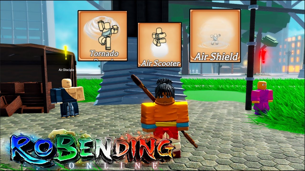 all 12 air scroll locations in Robending - YouTube