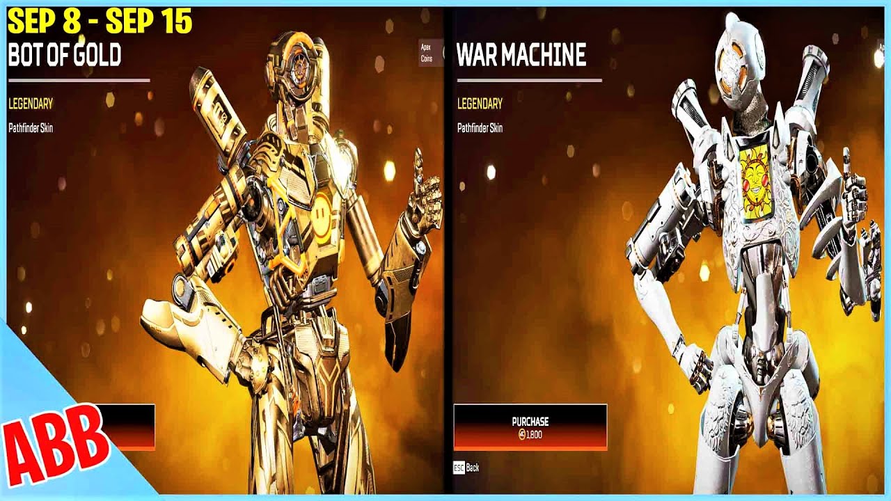 Apex Legends Item SHOP Today - War Machine Skin, Pathfinder & Longbow ...