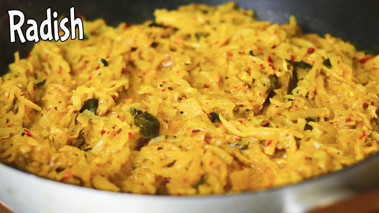 Radish Curry Recipe with Coconut Milk - YouTube
